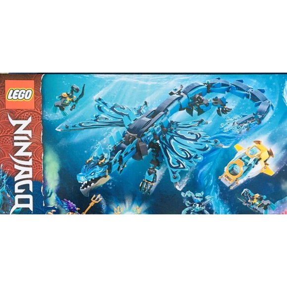 Lego | Toys | Lego Ninjago Water Dragon 7754 Set With 5 Figures New 737 ...